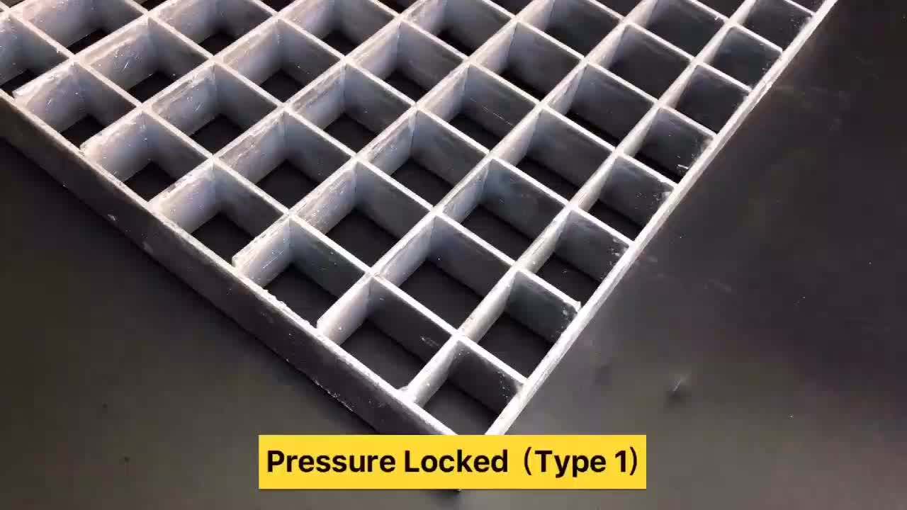 Heavy Duty Steel Grid Metal Edging For Stairs Metal Stair Treads For ...