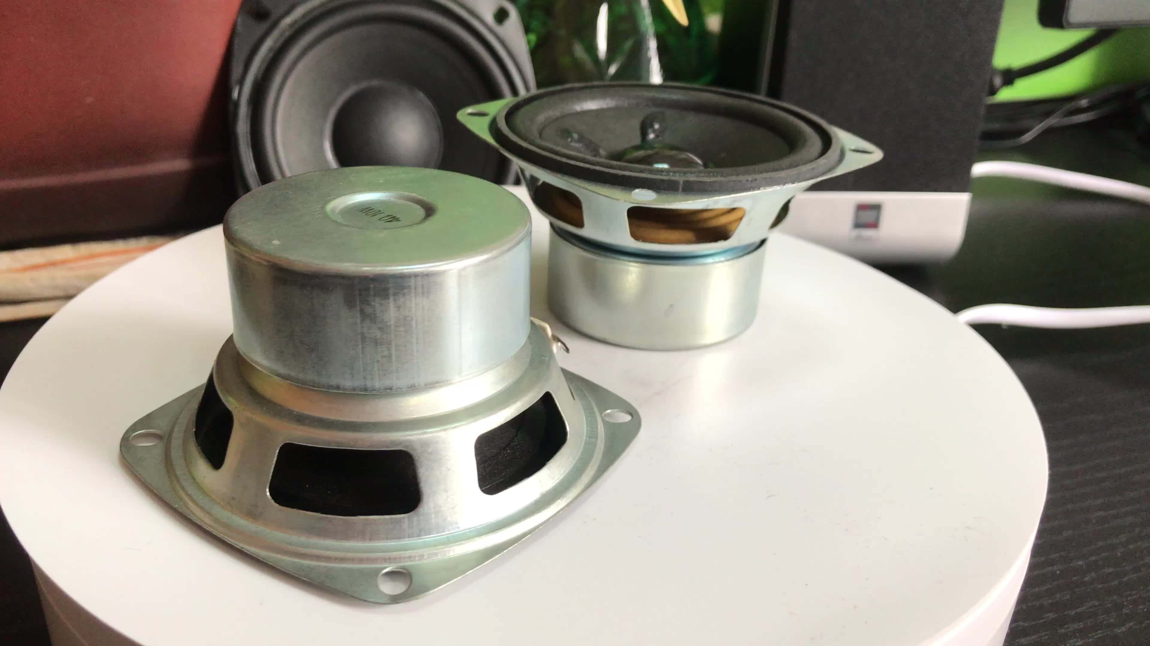 Factory Direct 4 Ohm 10 Watt 3 Inch Full Range Speaker Driver - Buy 10 ...