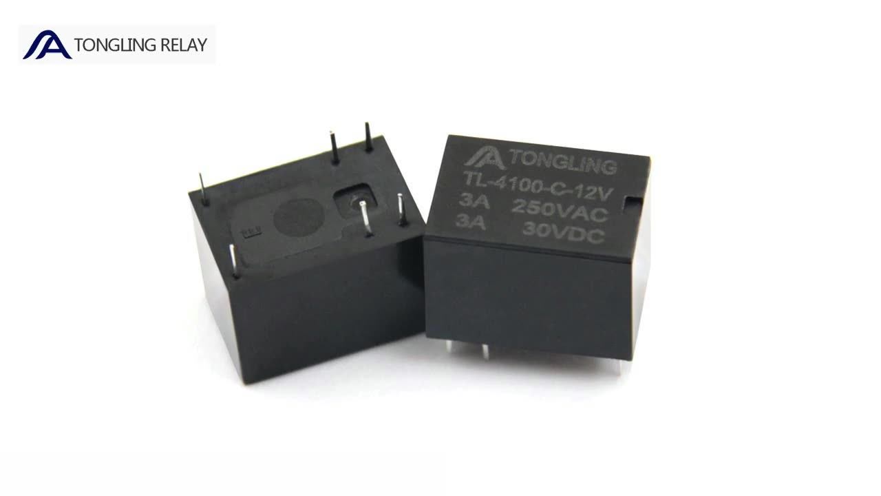 信号继电器tl-4100-c-12v 12v 6pin 5v 3a Jrc-21f Hf4100继电器 - Buy 继电器，4100 继电器 ...
