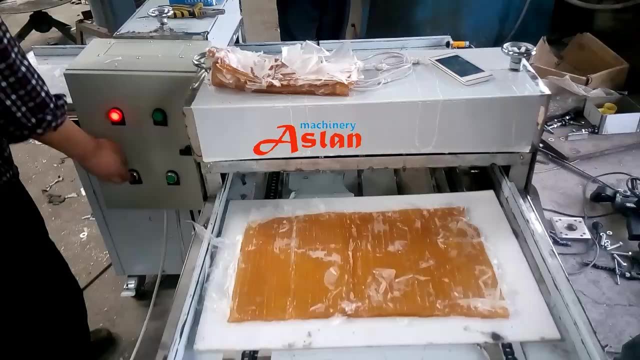 Automatic Caramel Sweets Cube Cutter/milk Fudge Cutting Machine/taffy ...