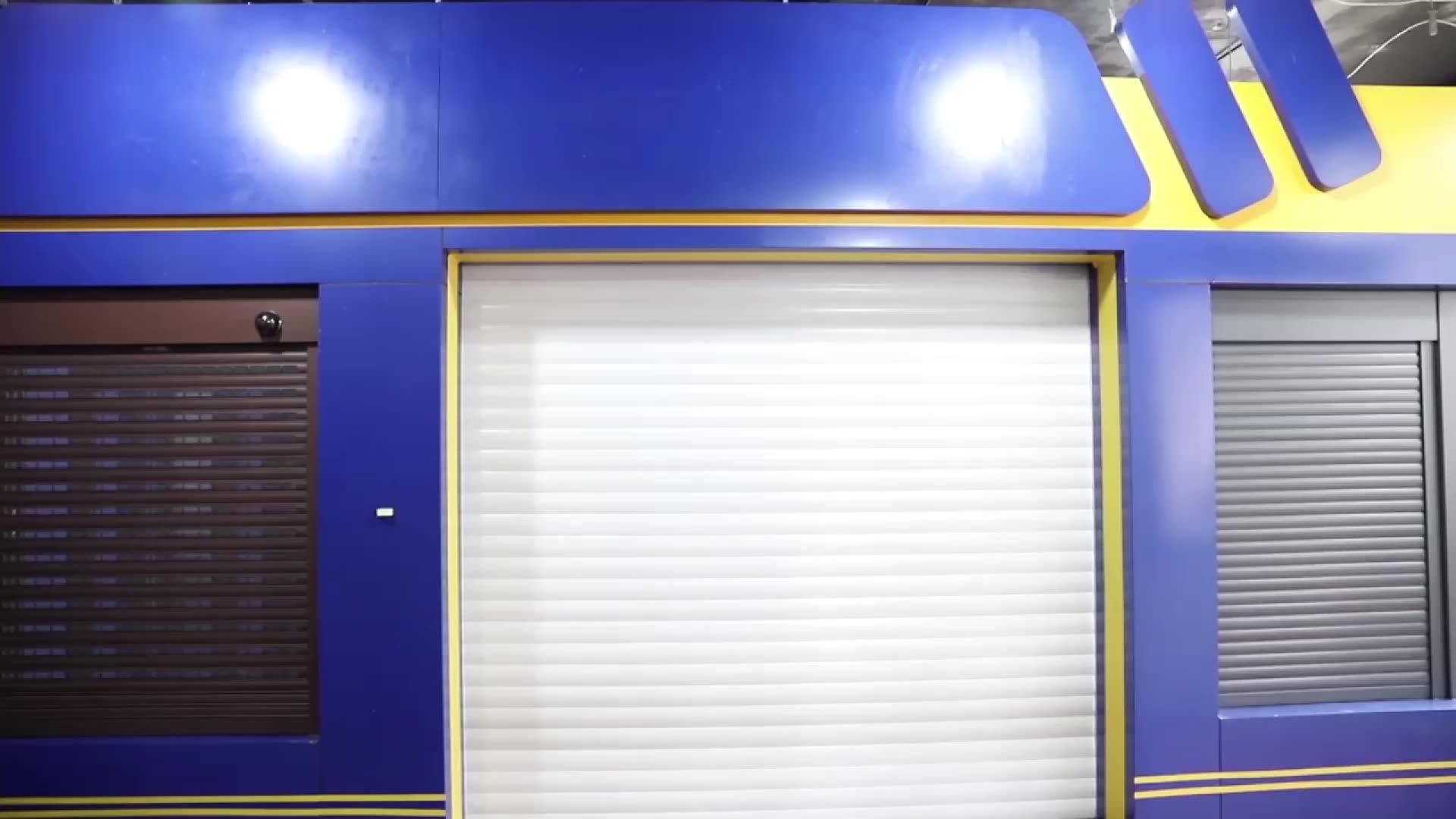 Low Price Steel Metal Rolling Windows Electric Kitchen Roller Shutter ...