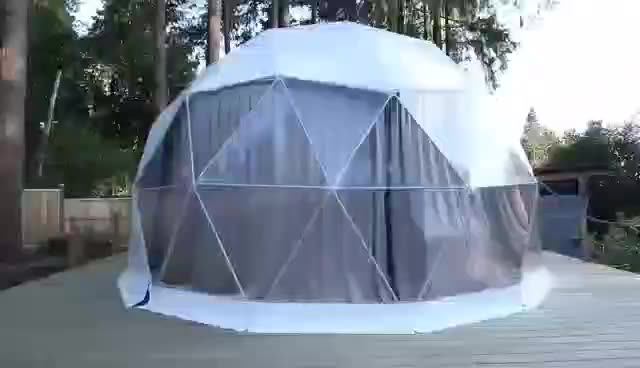 4 Season Outdoor Garden Luxury Hotel Bathroom Small Clear Pvc Igloo ...