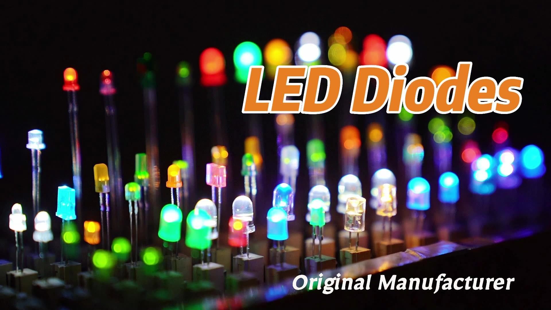 Custom 3v 6v 12v Pre Wired White Green Bicolor Uv 365nm 395nm Ir Mini ...