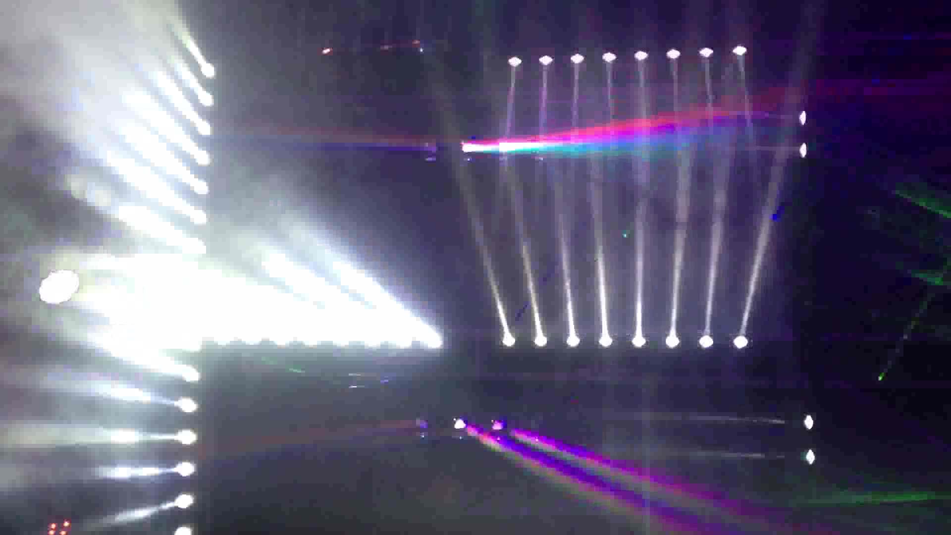 Professional Stage Lighting Super Beam Linear 8x10w Rgbw 4-in-1 White ...