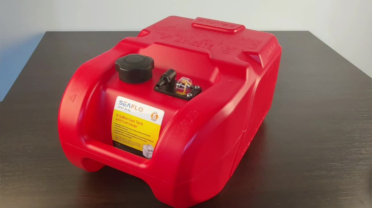 Seaflo Jerry Cans 6 Gallon/24 Liter Portable Marine Small Boats ...