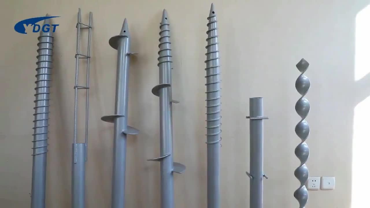 Otter Ground Screw Earth Auger Anchor Ground Screws For Decks - Buy ...