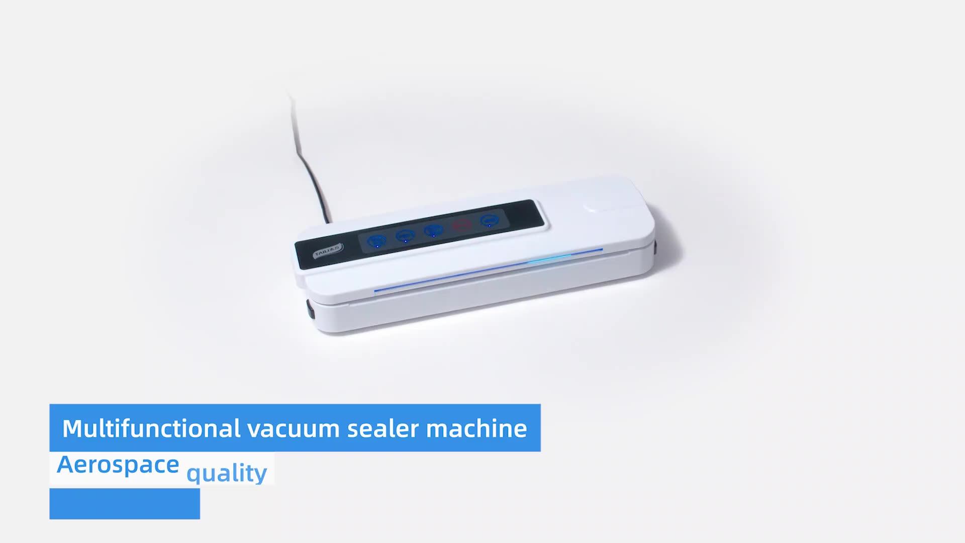 Household Vacuum Sealer Intelligent Led Indicator Lights Vacuum Sealing ...