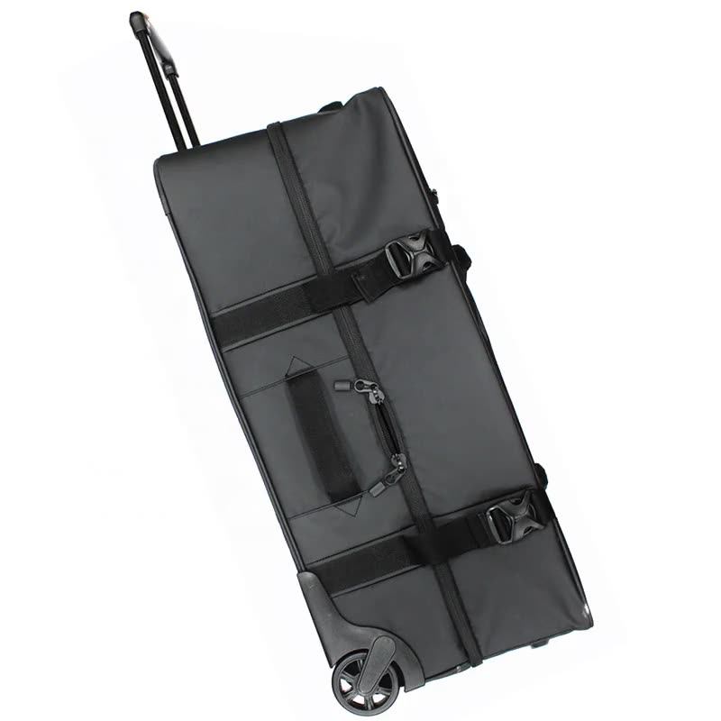 30 Inch Upright Rolling Duffel Bag With Multi-pockets Two Wheeled ...