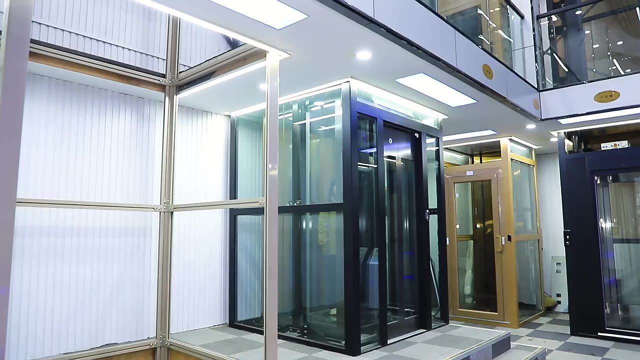 Hydraulic Home Passenger Dumbwaiter Stainless Domestic Luxury Villa ...