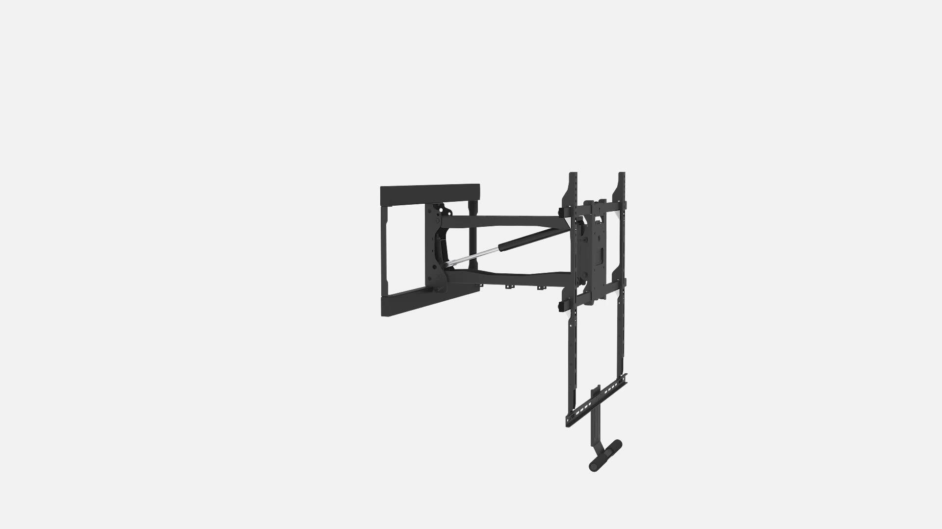 50 Inch Flat Screen Wall Mount Mantel Tv Bracket Up And Down Tv Mount ...