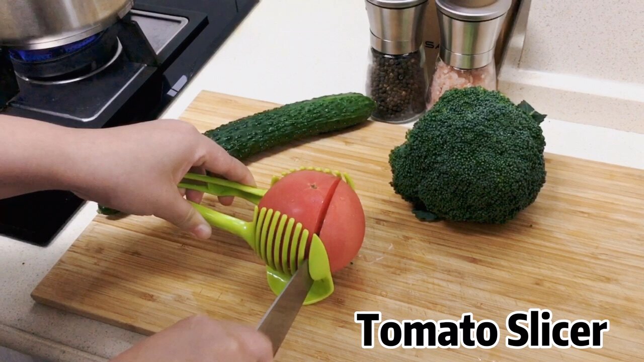 Tomato Slicer Multifunctional Handheld Tomato Round Slicer Fruit ...