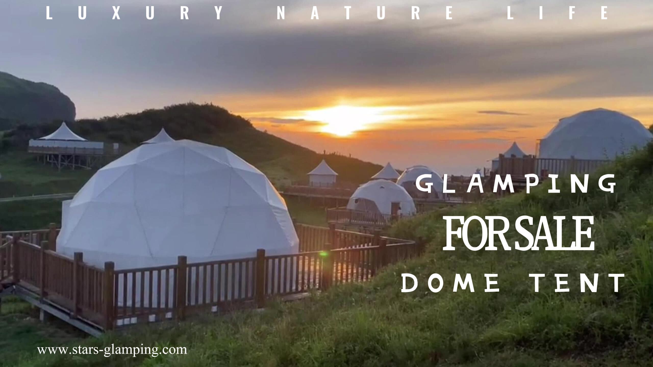 Luxury Geodesic 20ft Pvc Dome Tent For Hotel Glamping - Buy Dome Tent ...