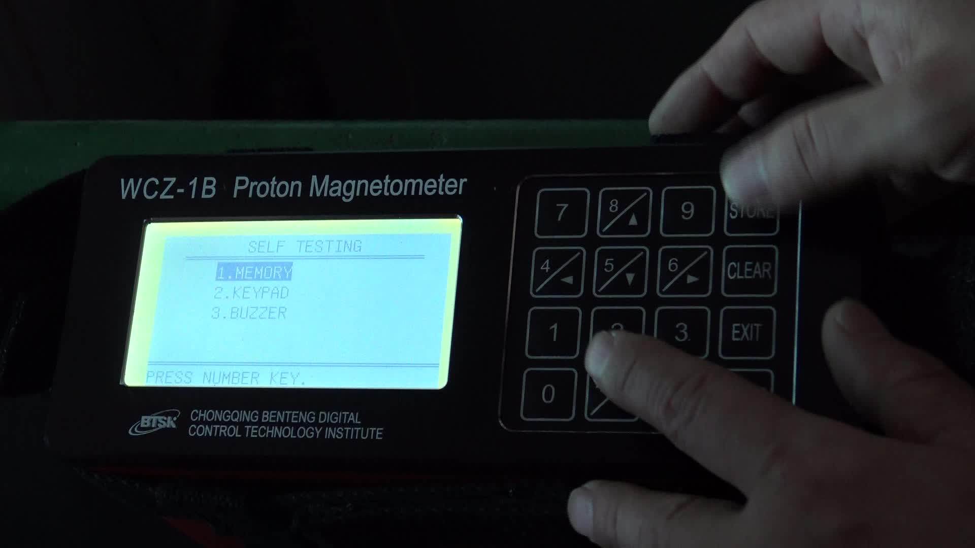 Magnetometer Metal Detector Wcz-3 Proton Borehole Magnetometer - Buy ...