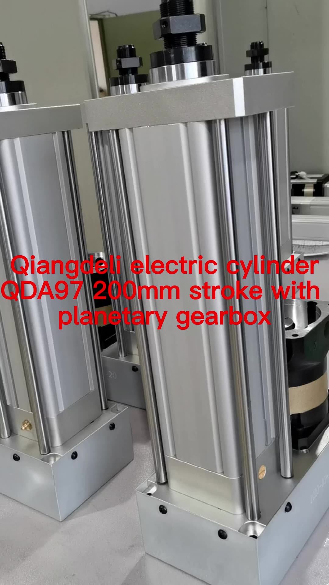 Qiangdeli Heavy Load High Precision Electric Linear Actuator Servo ...