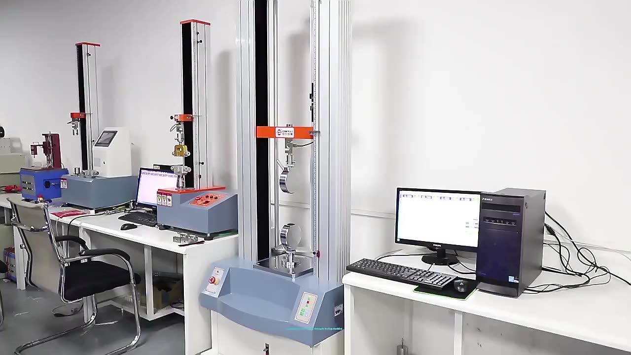 Desktop Material Universal Tensile Force Tester Machine Elongation ...