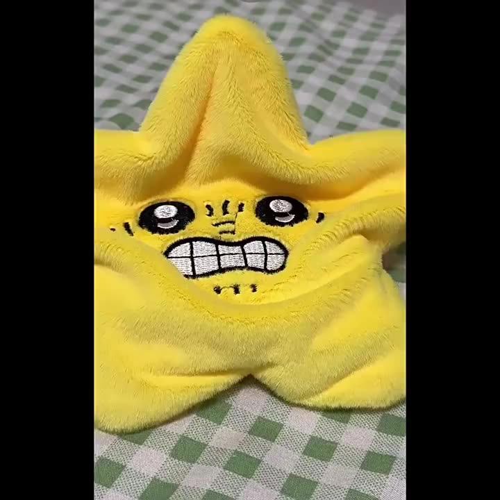 Customized Cute Cartoon Yellow Star Chiikawa Pentagram Shaped Children ...