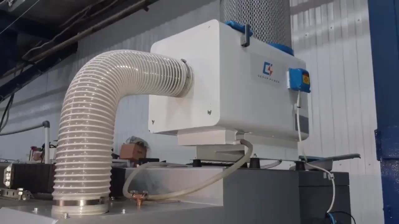 Industrial Electric Power Air Cleaner Hepa Filtration Fume Coolant ...