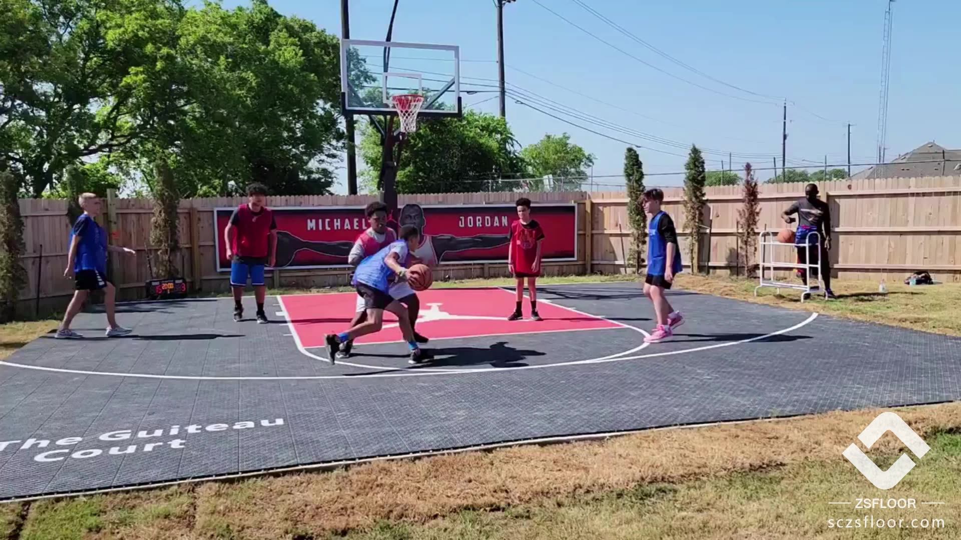 Fiba Intelligent 3x3 Basketball Court Flooring - Buy 3x3 Basketball ...