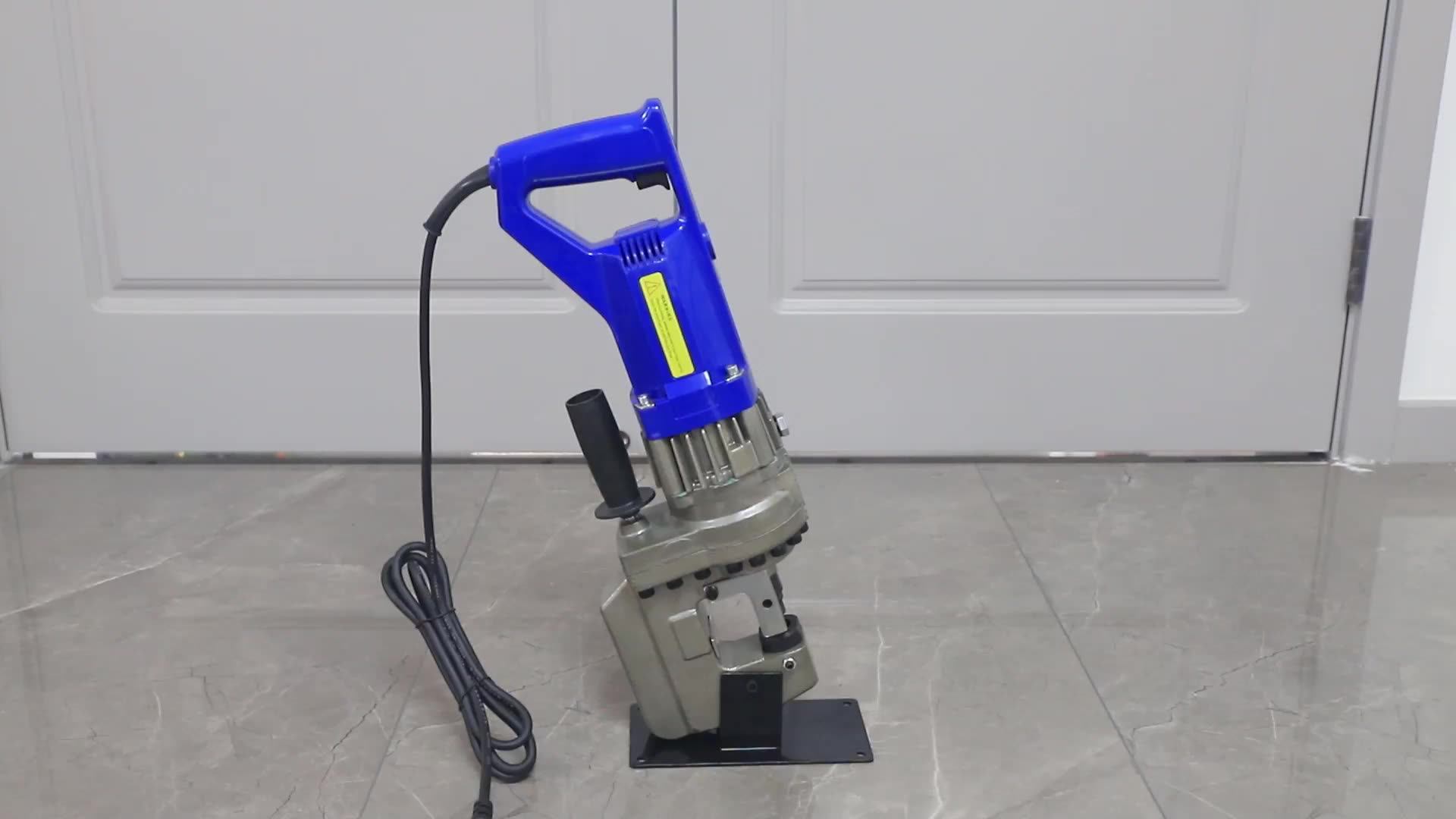 Mhp-20 Electric Hydraulic Angle Bar U Bar Puncher 20.5mm Hole Hydraulic ...