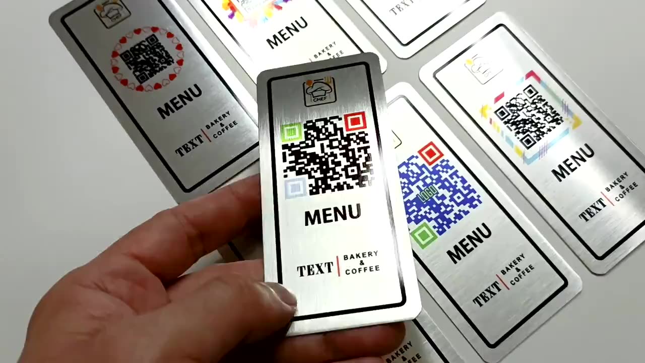 Custom Metal Plate With Qr Code For Electronic Devices - Buy Custom ...