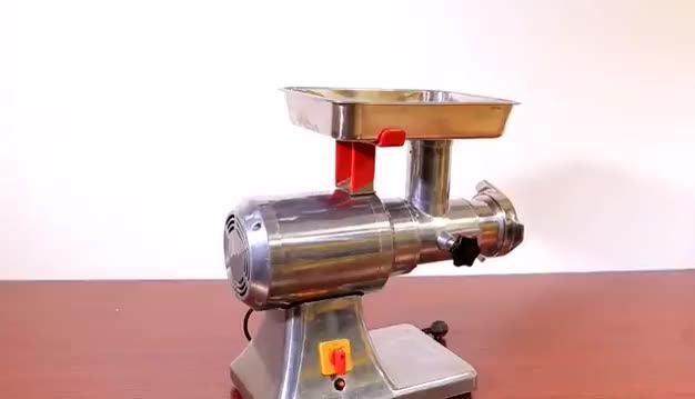 Commercial Stainless Steel Automatic Meat Grinder Mince Meat Bonesnap ...