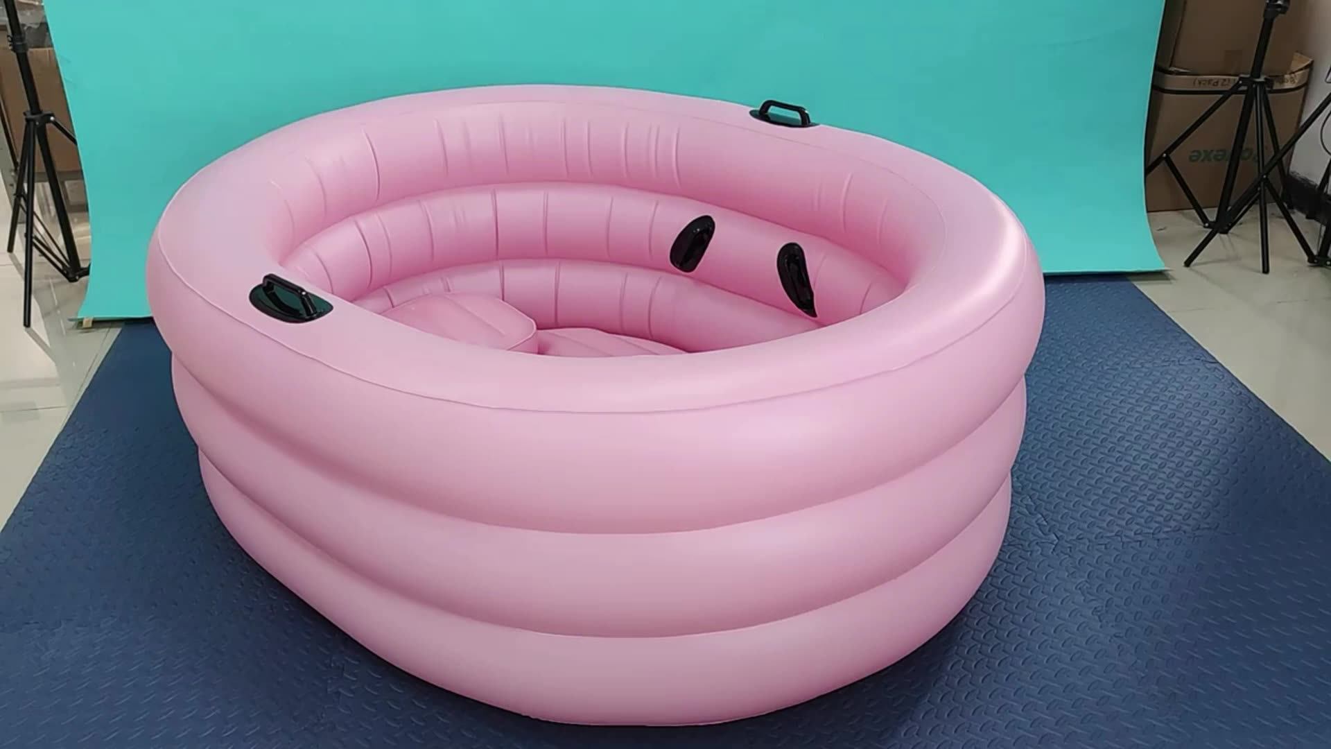 Portable Pvc Birth Pool Inflatable Folding Adult Ice Bath Recovery Pool ...