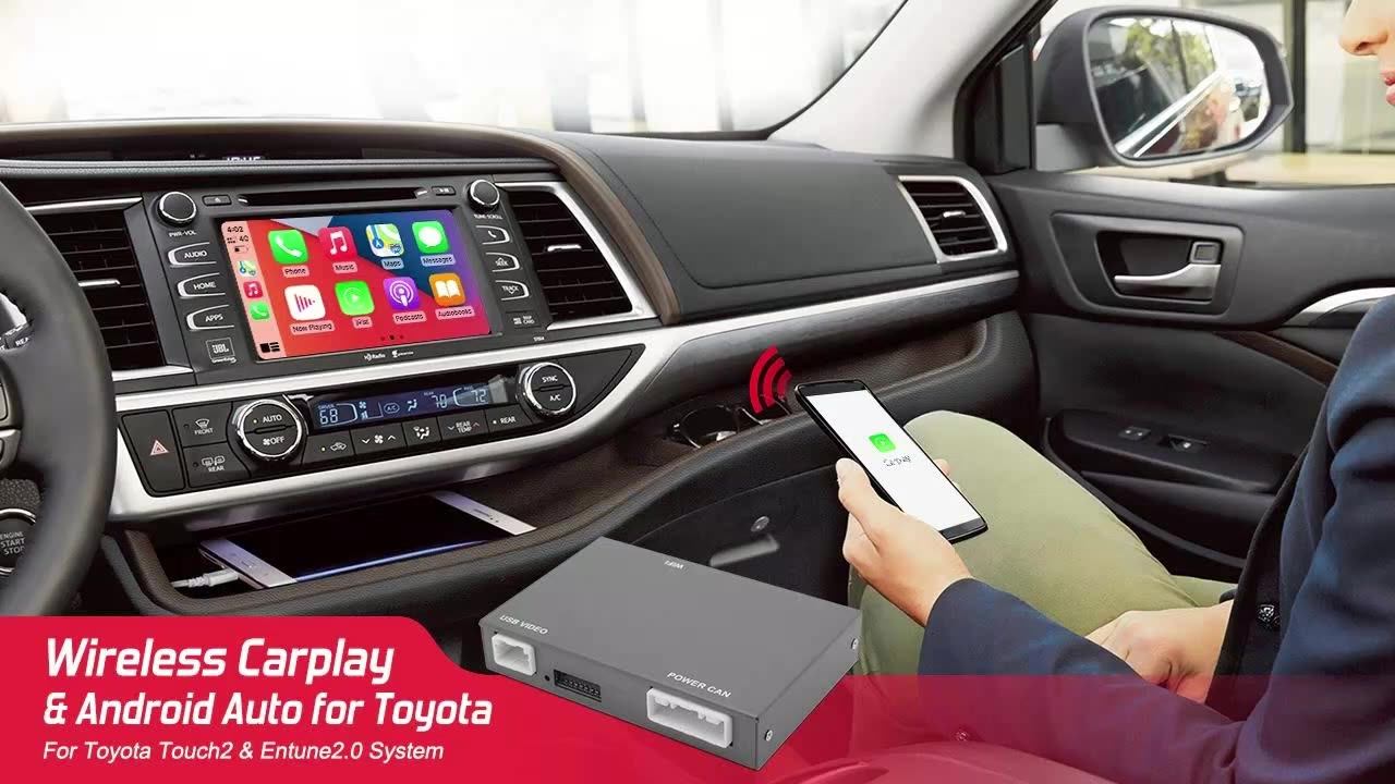 Wholesale Video Interface For Toyota Cars Support Wireless Carplay And ...