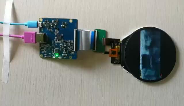 3 Inch Round Touch Screen Hd Mi Monitor 3.4 Inch 800x800 Tft Lcd ...