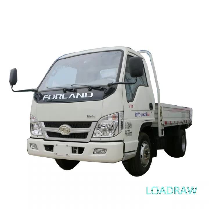 Dump Truck Load Volume Capacity 4x2 Tipper Truck 2-3 Ton 6 Wheel Euro 3 ...
