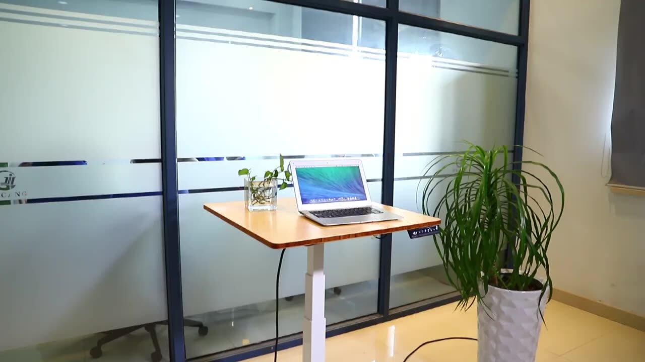 Jiecang Single Leg Workstation Electric Sit To Stand Desk Height ...