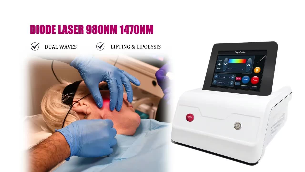 Endolifting 1470nm Machine Optical Fiber 600um Sma905 Endolaser ...