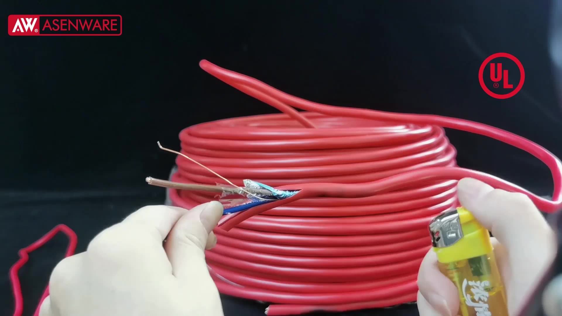 Asenware Heat-proof Links Professional-grade 2 Core Solid Copper Fire ...