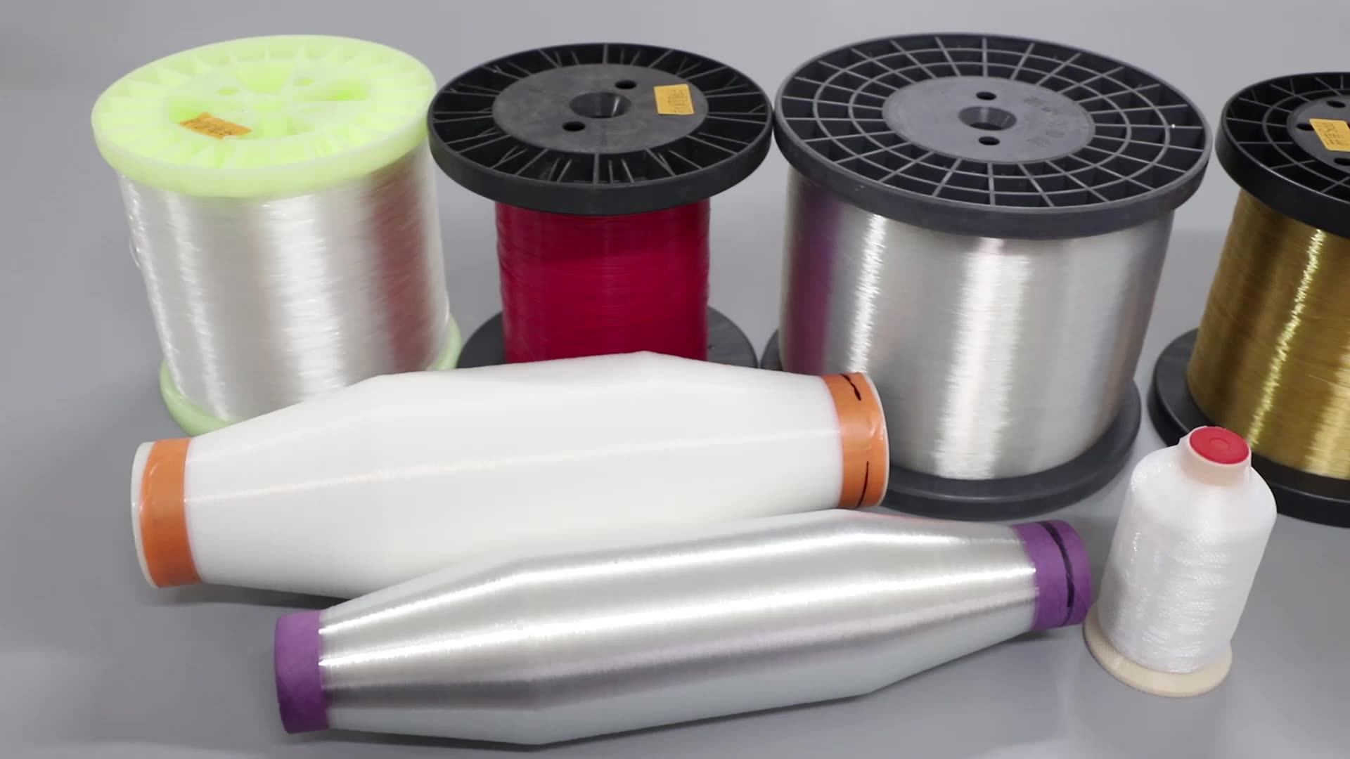 Polyamide 6 Monofilament Yarn 0.18mm Natural White Color For Sewing And ...