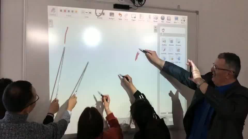 2018 Portable Interactive Board With 100 Points In The World For School ...