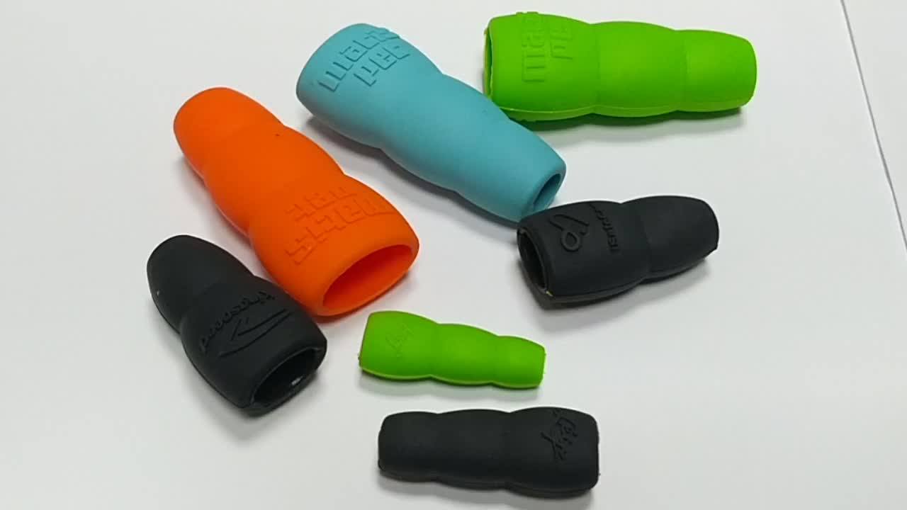 Durable & Flexible Raised Logo Silicone Handle Sleeves For Dog Chain ...