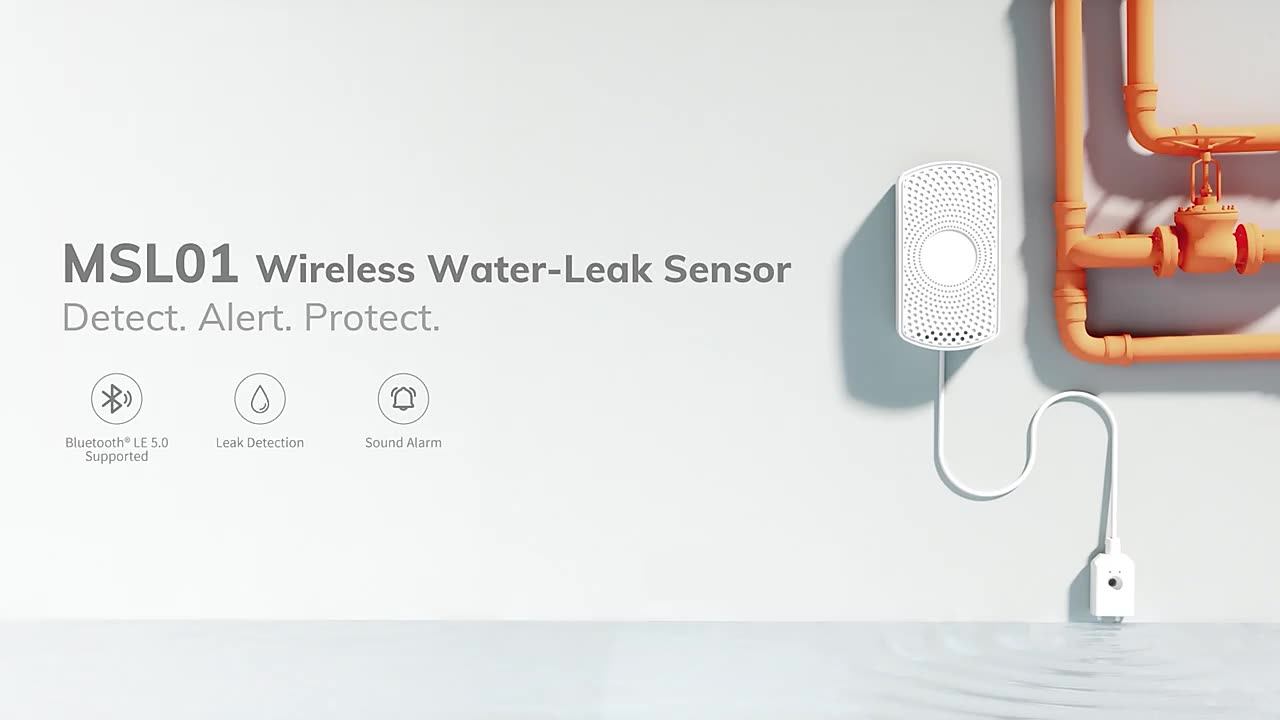Wireless Water Leakage Sensor Alarm Underground Bluetooth Smart Water ...
