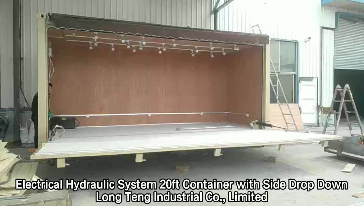 Flying Wing Open Side Electric Hydraulic Cylinder 20ft Fly Shipping ...