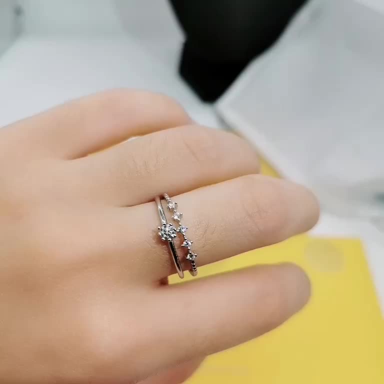 一件代发925纯银镀pt950金女10分莫桑石戒指八爪对戒厂家批发钻戒-阿里巴巴