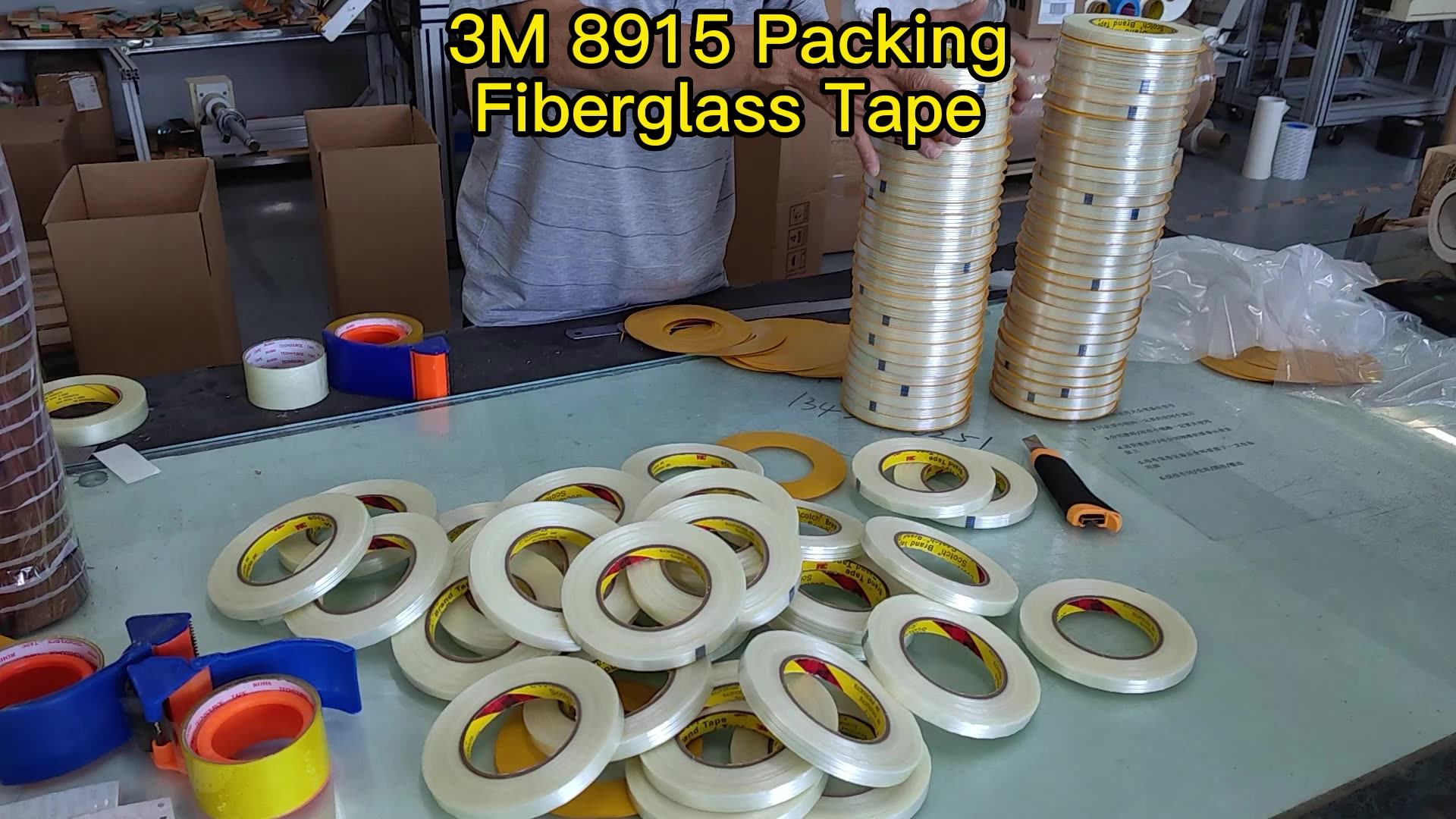 Heavy Duty 3m 893 897 898 8915 8934 Fiber Shipping Clear Self Adhesive ...