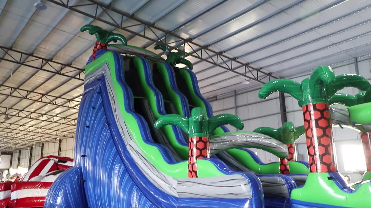 Modern Inflatable Sun Water Slide Kids Inflatable Water Slide For ...