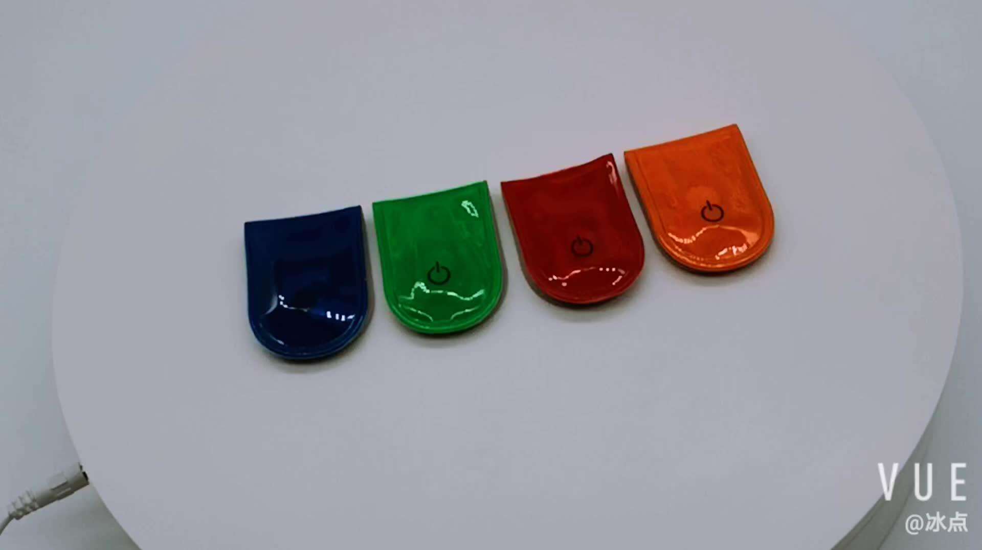 Custom Design Flexible Reflective Magnetic Led Warning Clip Light - Buy ...