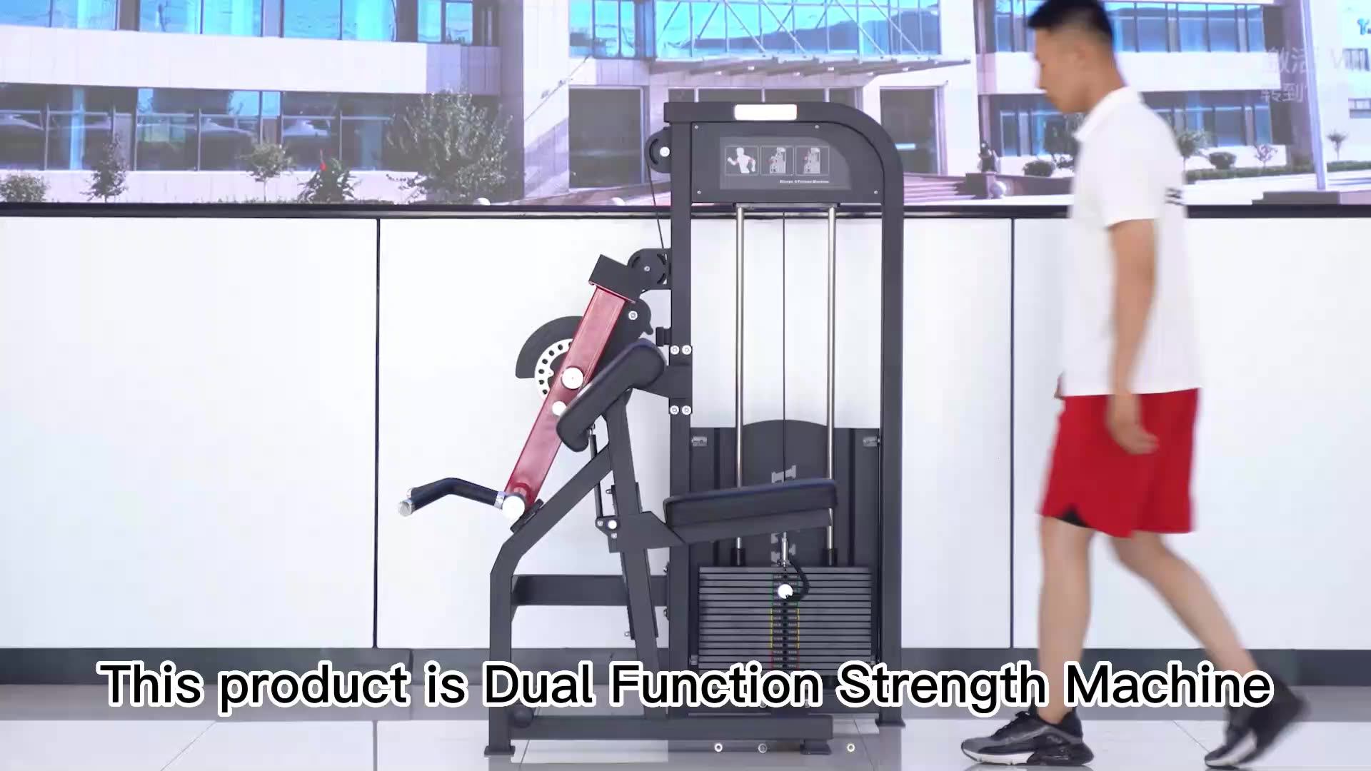 Commercial Pin Loaded Selection Gym Equipment Sport Strength Training ...