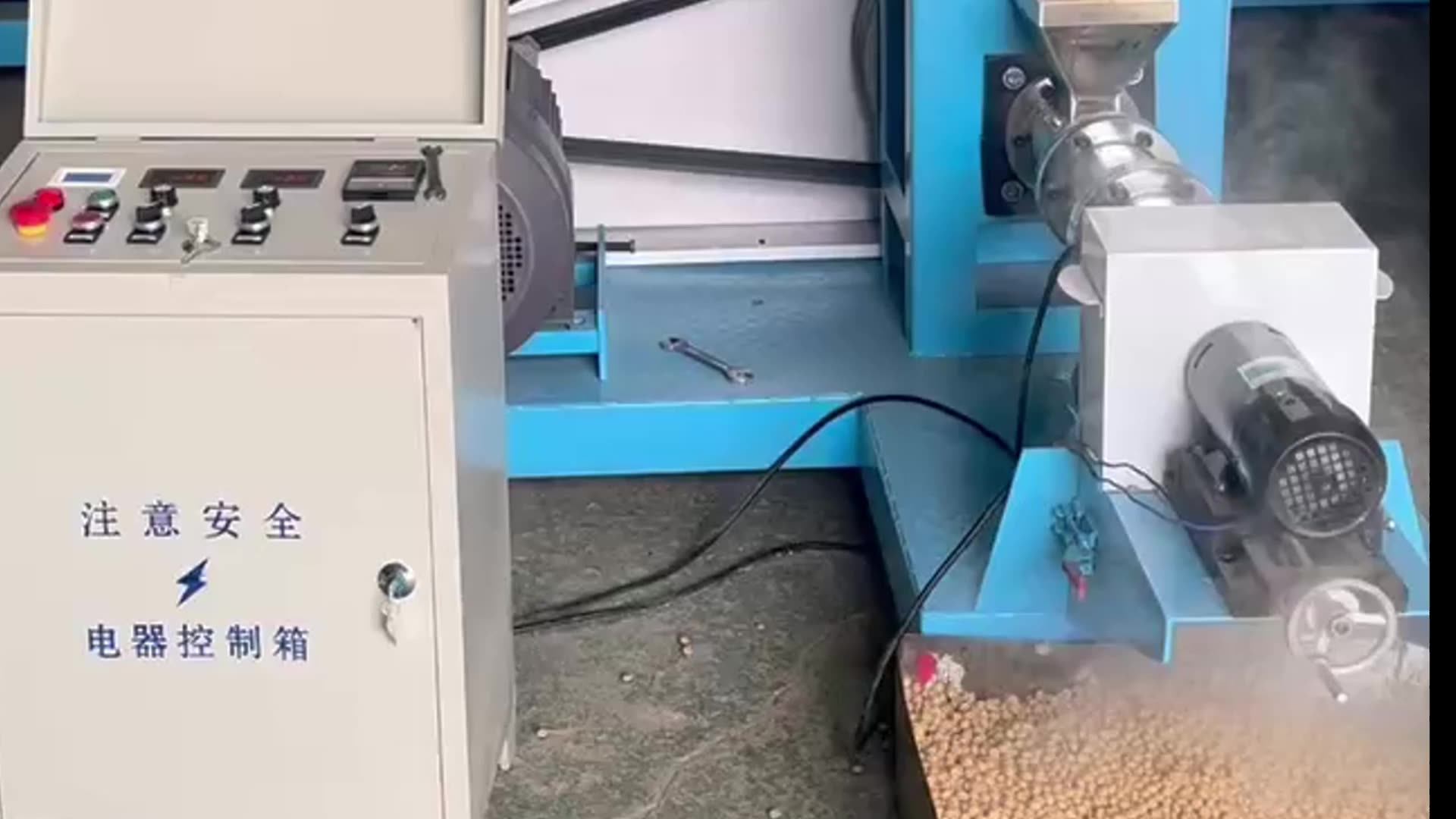 Full Automatic Floating Fish Feed Pellet Machine/shrimp Extruder ...