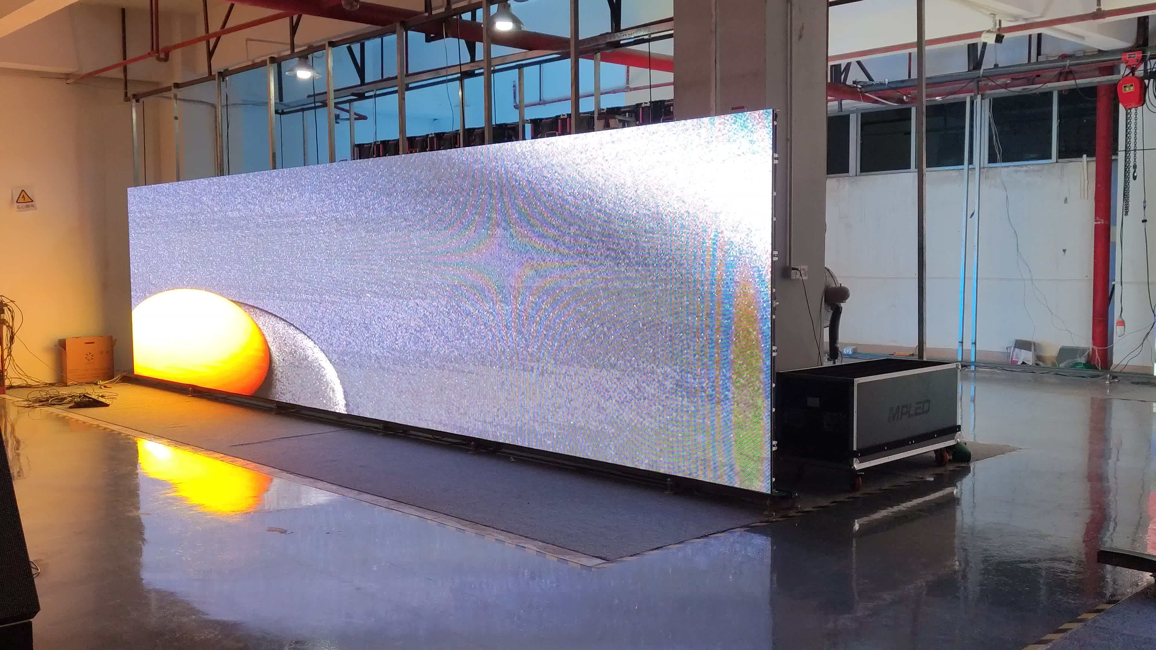 2021 New Gloshine 4.8mm P3.91 Full Color Display 500x1000 Indoor Rental ...