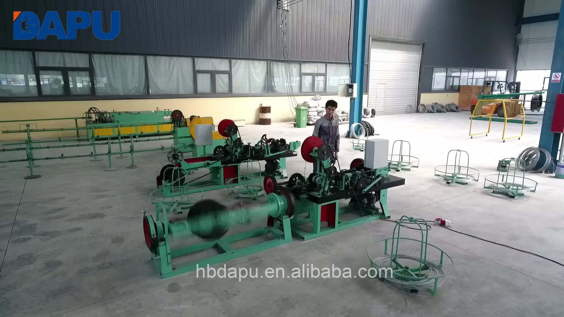 Razor Blade Barbed Wire Making Machine - Buy Barbed Wire Machine,Barbed ...