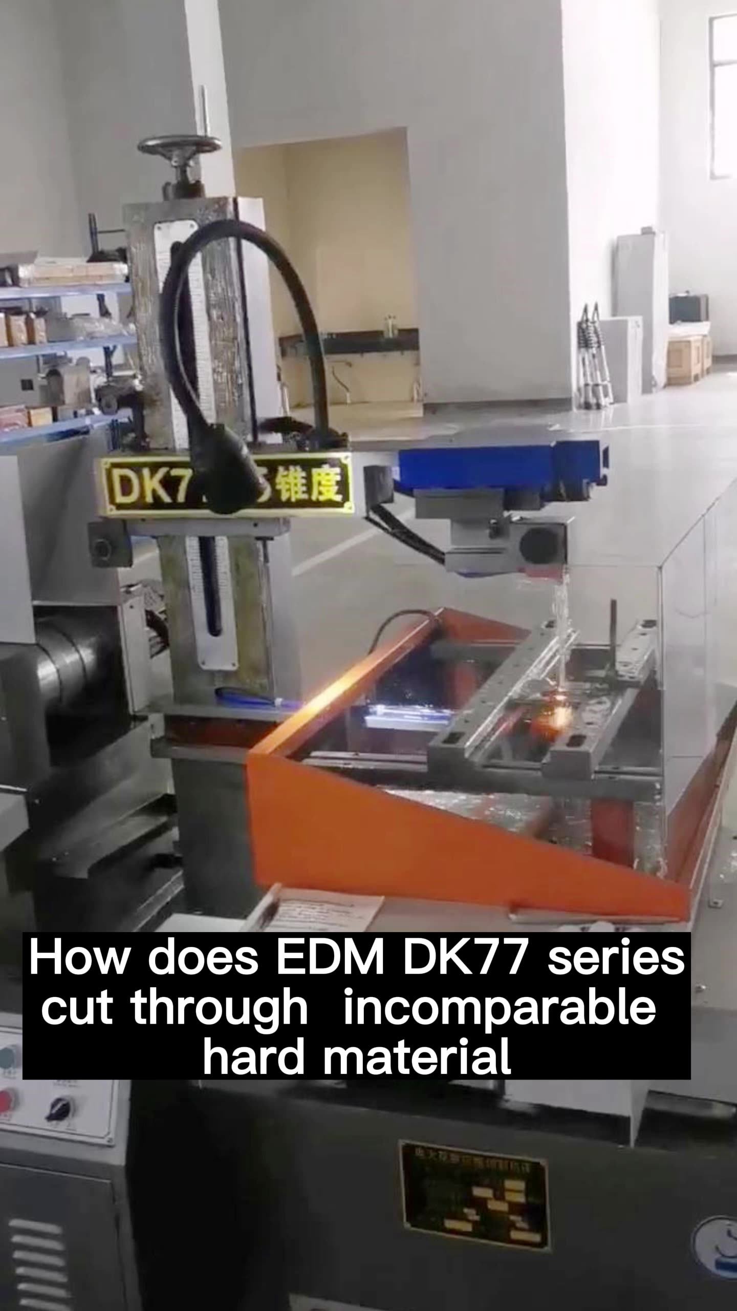 Dk7745 Economical 5 Axis Fast Dk77 Cnc Wire Cut Edm Machine For Metal ...