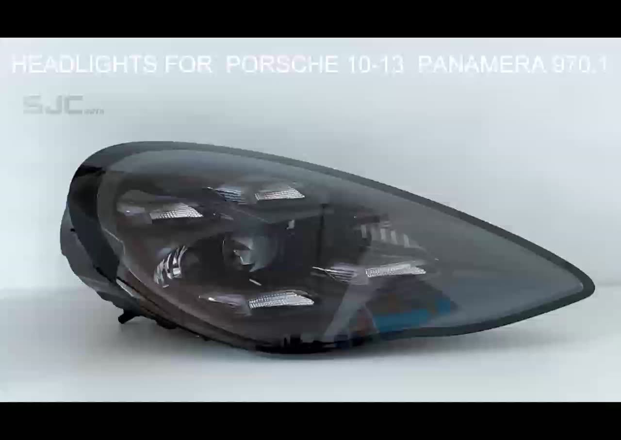 Sjc Auto Car Parts For Porsche Panamera Headlights Assembly 2011-2013 ...