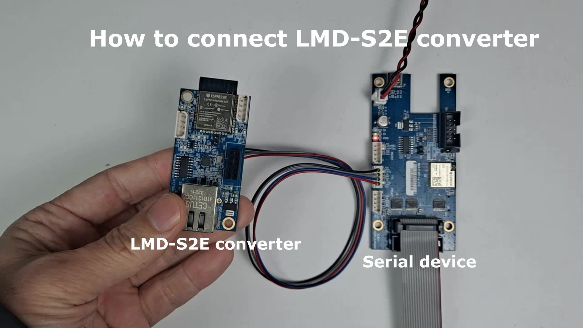 Serial(ttl/rs232) To Ethernet Converter,10/100mbps,Lmd-s2e - Buy ...