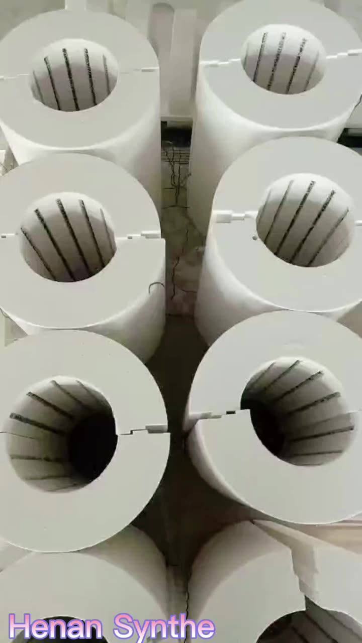 Ceramic Aluminum Fiber Chamber Vaccum Formed Shaped For Tube Furnace ...