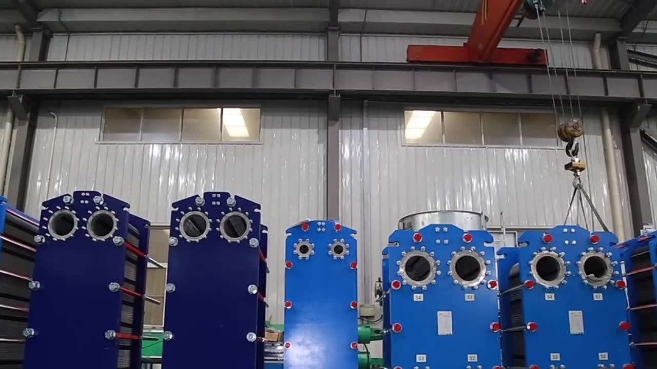Hgh Temperature Plate Heat Exchangers Large Scale Dismountable Heat ...